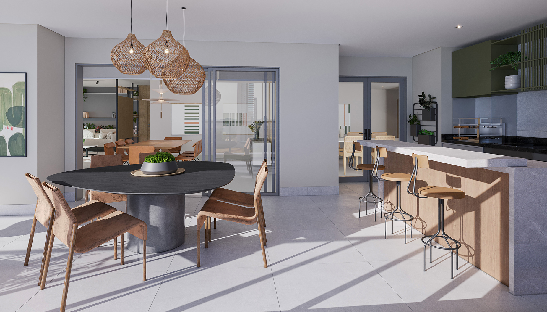 Vantagens da Varanda Gourmet para o lazer familiar | Habiarte